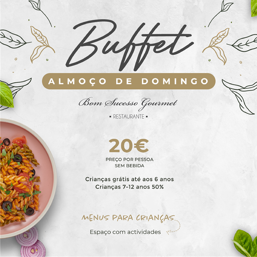 Almoço Buffet de Domingo - Hotel da Música